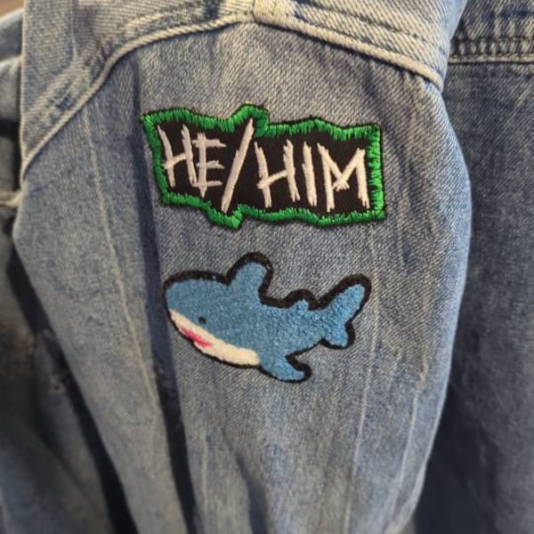 Disability Pride Flag Fuzzy Chenille Iron-on Patch, Fuzzy Iron-on ...