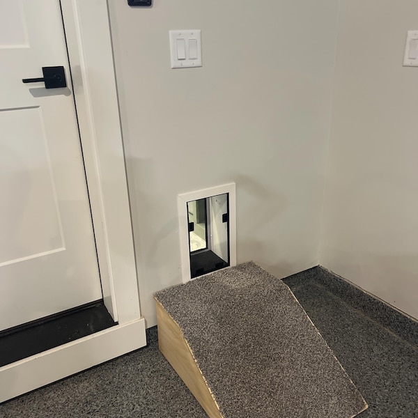 Outdoor Pet Ramp for Dogs or Cats That Goes up Two Steps!. Made From ...