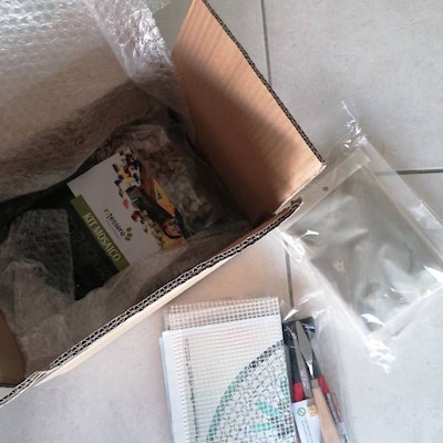 Mosaic Kit Make Your Own Marble Table Tutorial - Etsy