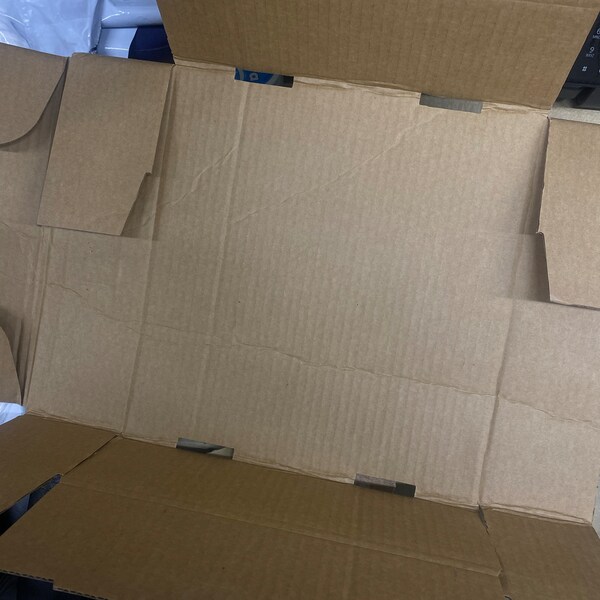 Happy Birthday Empty Hand Stamped Kraft Gift Boxes. Eco-friendly Royal ...