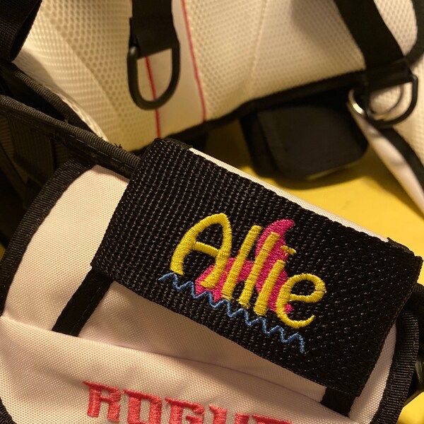 Personalized Embroidered Scuba BCD Name Tag Badge - Etsy