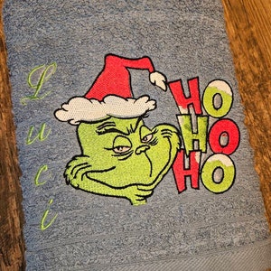 Grinch Line Art Embroidery Design Grinch Face Line Embroidery - Etsy