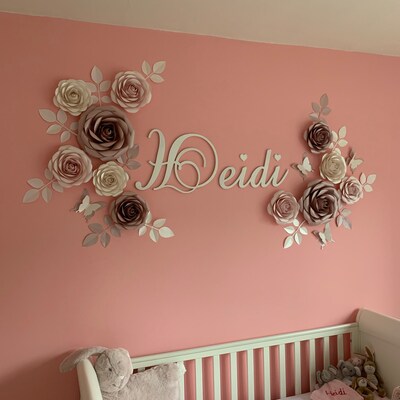 Wall Name Wooden Name Kids Wall Letters Children's Name - Etsy