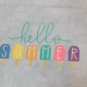 Hello Summer Cross Stitch by Katie Rogers of Primrose Cottage - PDF ...