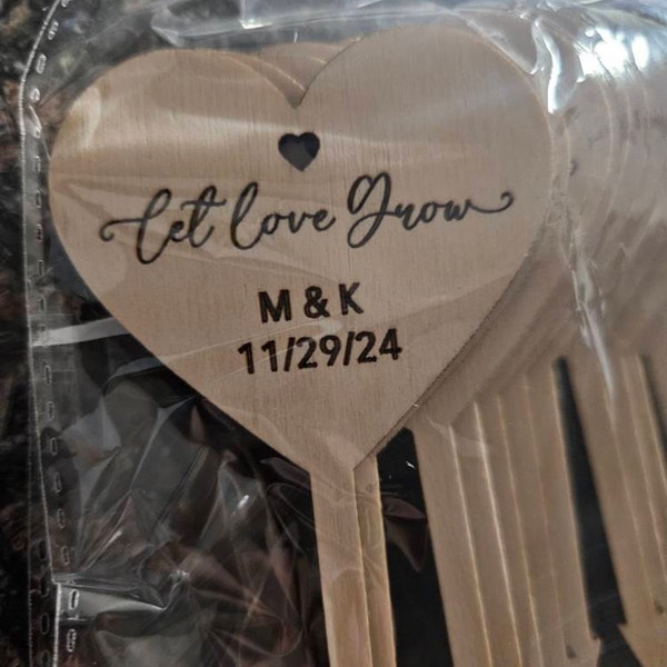 Personalized Wooden Bookmarks for Wedding Seat Chart With Table Numbers ...