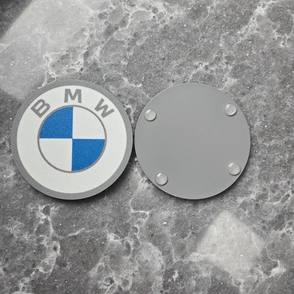 BMW Coasters set of 4 3D Printed - Etsy
