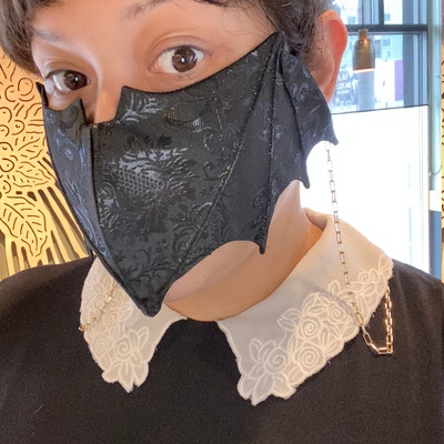 Black Bat Collar - Etsy