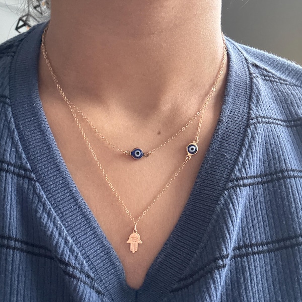 Men's Gold Necklace-3mm Cuban Chain-tarnish Resistant Necklace ...