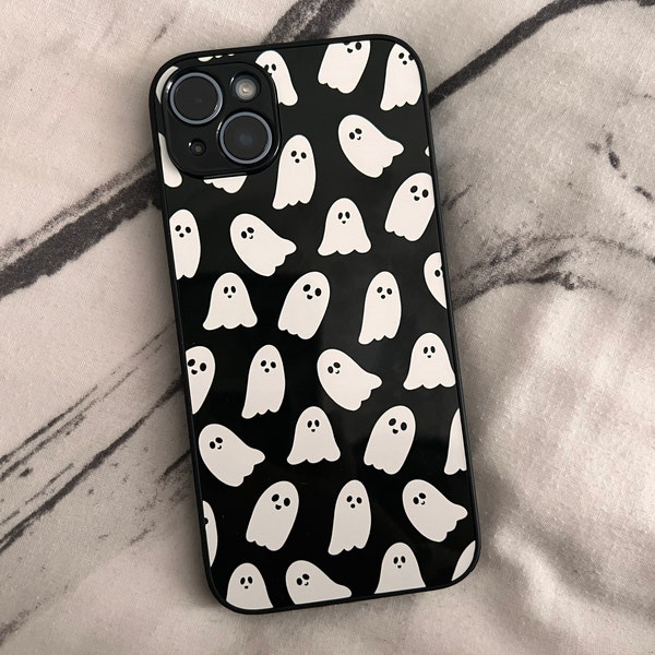 Ghosts Cute Spooky Ghost Halloween Pattern Custom Phone Case/cover for ...