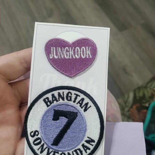 BTS Dynamite Embroidered Iron-on Patch - Etsy