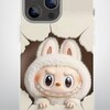 Smiski Phone Case – Kawaii Aesthetic Clear Cover for iPhone 16 15 14 13 ...