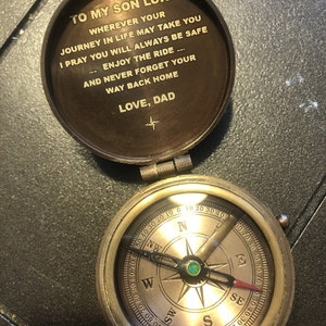 Army Gift, Engraved Army Compass, Personalized Army Compass, Army ...