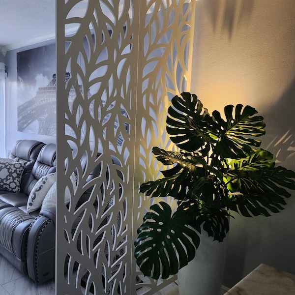 Fully Rotatable Wood Slats | Customizable Room Dividers | Adjustable ...