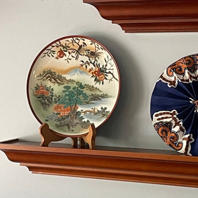 Plate/plaque/picture Wood Display Stand Made From Oak, Maple, Cherry ...