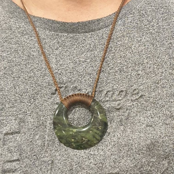 Rare New Zealand Aotea Stone Pendant - Etsy