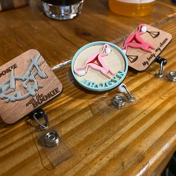 I Support Reproductive Justice or My Body, My Choice - Badge Reel or ...