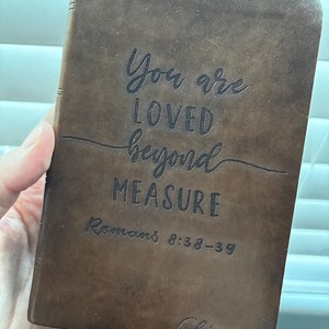 Personalized Engraved Bible NASB Bible Custom Bible - Etsy