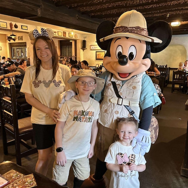 Classic Checker Winking Mickey Mouse Shirt, Mickey Kids Shirt, Youth ...