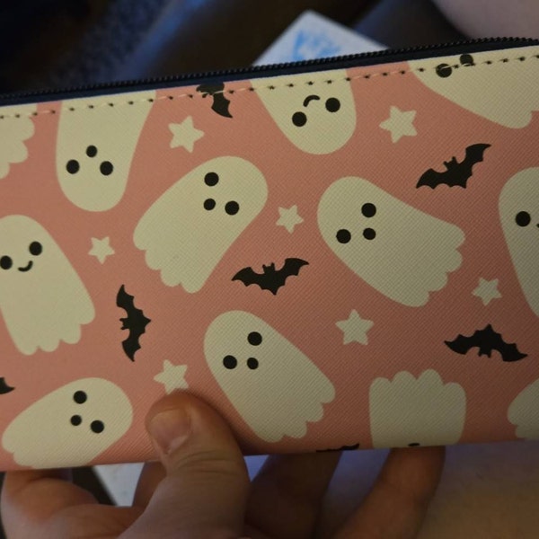 Boo Bucket Short Wallet, Fauxleather - Etsy