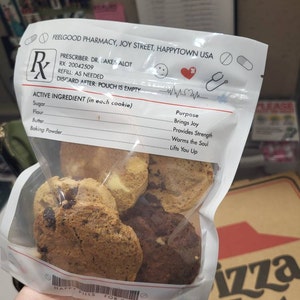 Printable Rx CAKE prescription 3 X 4 - Etsy