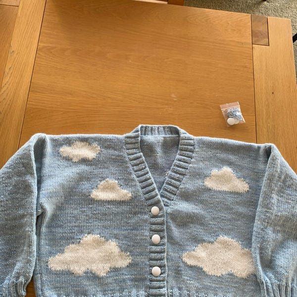 KNITTING PATTERN: CLOUD Cardigan - Etsy