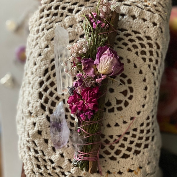 Winter Solstice Smudge Stick,yule, Alternative,alter,blend,cleanse, - Etsy