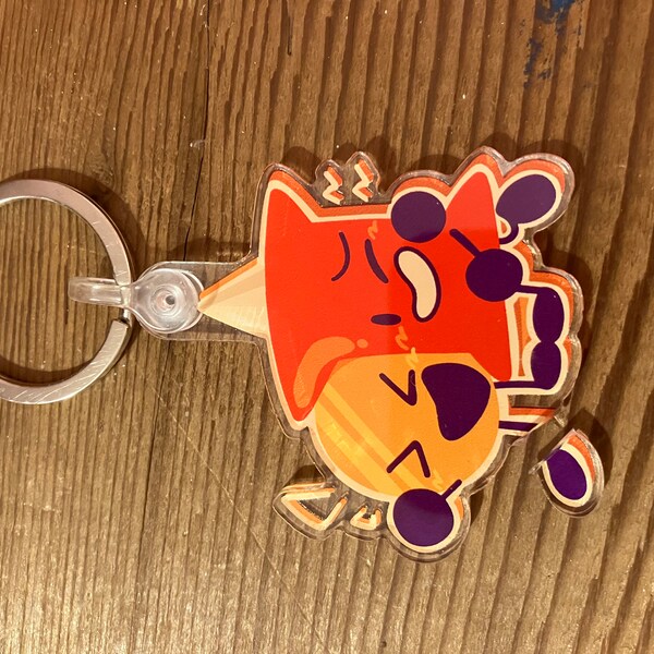 Coiny and Pin Tpot Keychain - Etsy