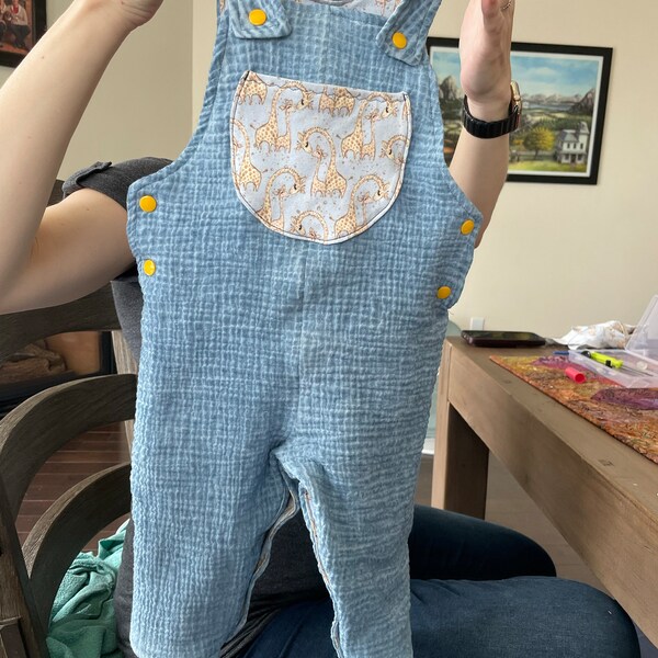 AHOY LINED Reversible Romper Sewing Pattern Pdf, Toddler Baby Boy Girl ...