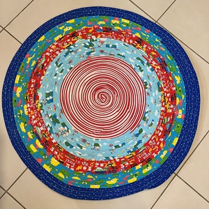 UPDATED Jelly-roll Rug paper Pattern - Etsy