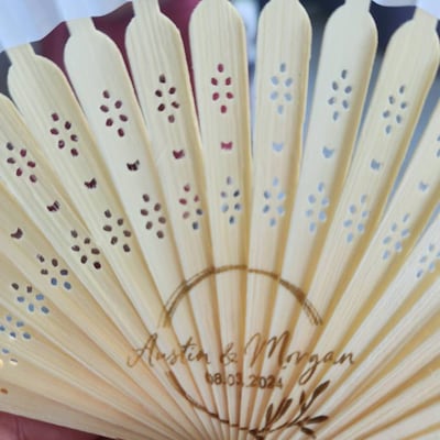 Quinceañera Favor Fans Personalized Birthday Party Fans in Bulk Sweet ...