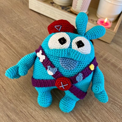 Crochet Pattern Squeak Brawl Stars, Detailed Master Class, Eco Toy for ...