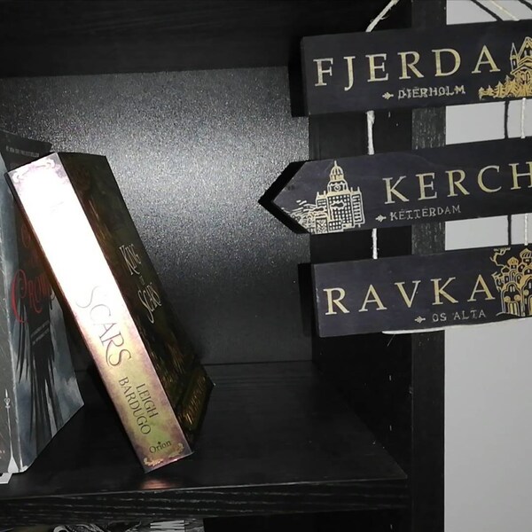 Six of Crows Wooden Signs, Handmade Wood Engraved, Inspired by the ...