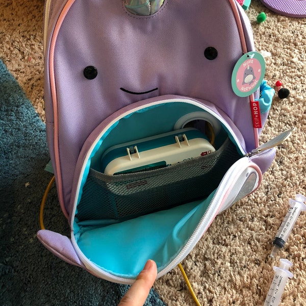 Gtube Modified Feeding Backpack, Medium Size, Kangaroo Joey, Enteralite ...