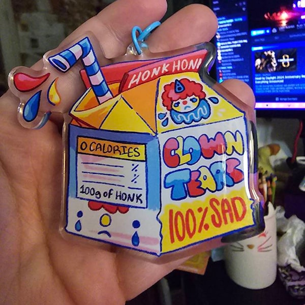 Milk Carton Keychains! - Etsy