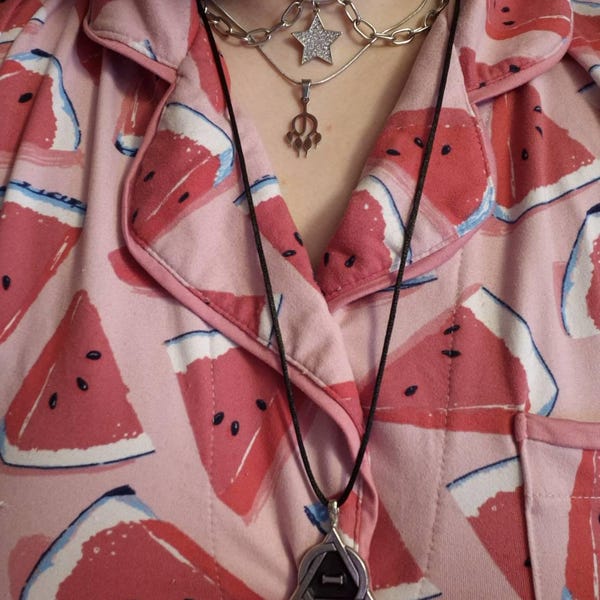 Atomic Whirl Necklace, Bohr Atom Nuclear Atheist Symbol Charm Pendant ...
