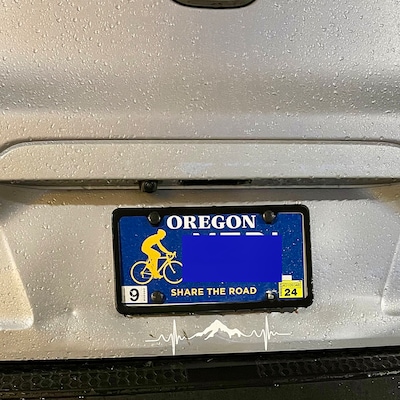 Mountain Pulse Vinyl Decal Vinyl Sticker, Car Window Decal, Hiking ...