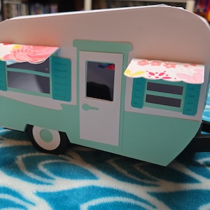 Pitcher of Flowers Card SVG. Flower Box Card Cutting File. Floral Card ...