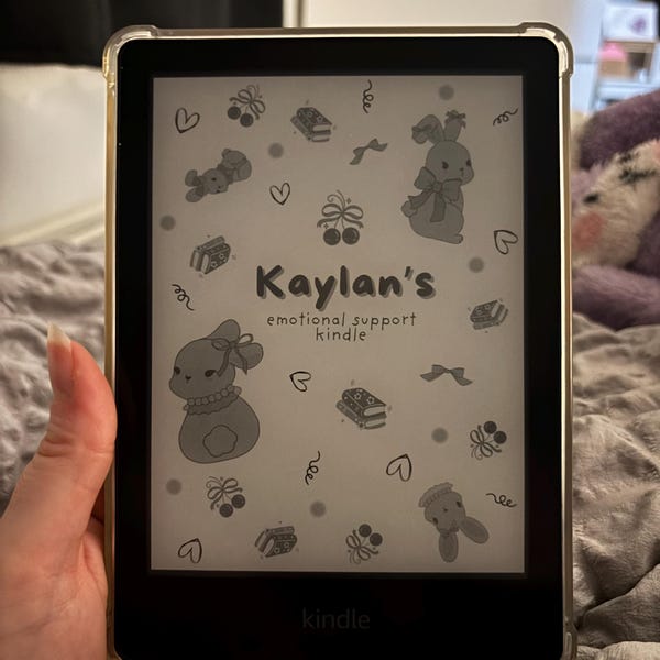 Kindle Insert for Clear Case SAGE THEME | PRINTABLE Kindle Insert for ...