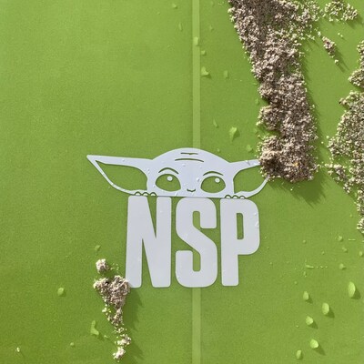 Grogu Vinyl Decal - Etsy