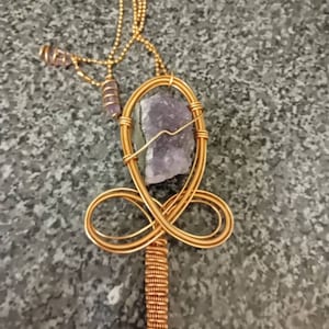 Amethyst Hand-adornment - Etsy