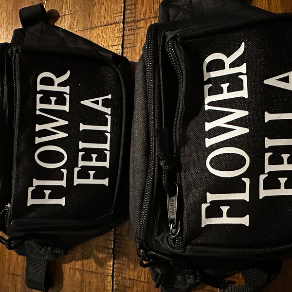 Flower Dude Personalized Fanny Packs /flower Man Waist Bag/the Flower ...