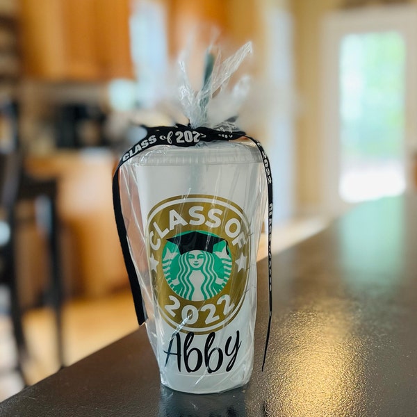 Starbucks Graduation Cup, Graduation Gift, Class of 2026, Personalized ...