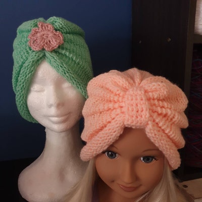 Addi Turban Hat, PDF Pattern Only, NOT a Finished Product, Knitting ...