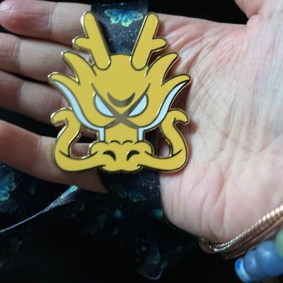 LMK: Pigsy's Noodles and Mei's Dragon Emblem Enamel Pins - Etsy Canada