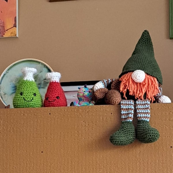 Erlenmeyer Flask Crochet PATTERN ONLY Pdf DOWNLOAD! Amigurumi Crochet ...