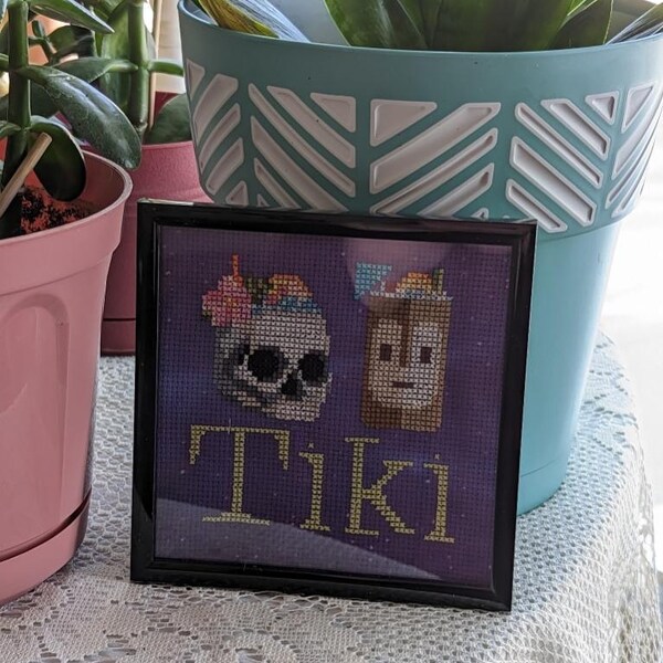 Tiki Bob - Cross Stitch Pattern - Etsy