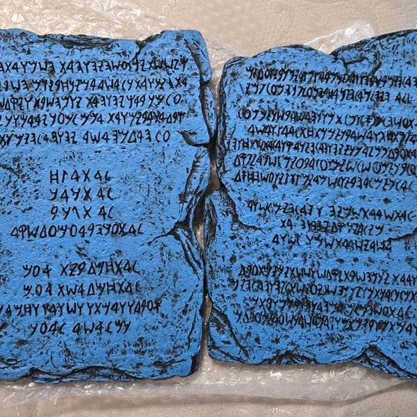Ten Commandments in Paleo Hebrew Script Recreation - Etsy