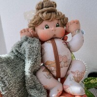 PDF Baby Doll Sewing Pattern, Step by Step Tutorial and Video on How to ...