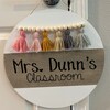 Boho Rainbow Classroom. Boho Rainbow. Boho Decor. Teacher Sign. Teacher ...
