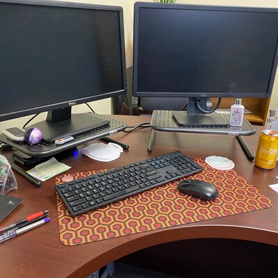 Overlook Hotel Pattern Desk Mat 3 Sizes High Quality Digital Print, Dye ...